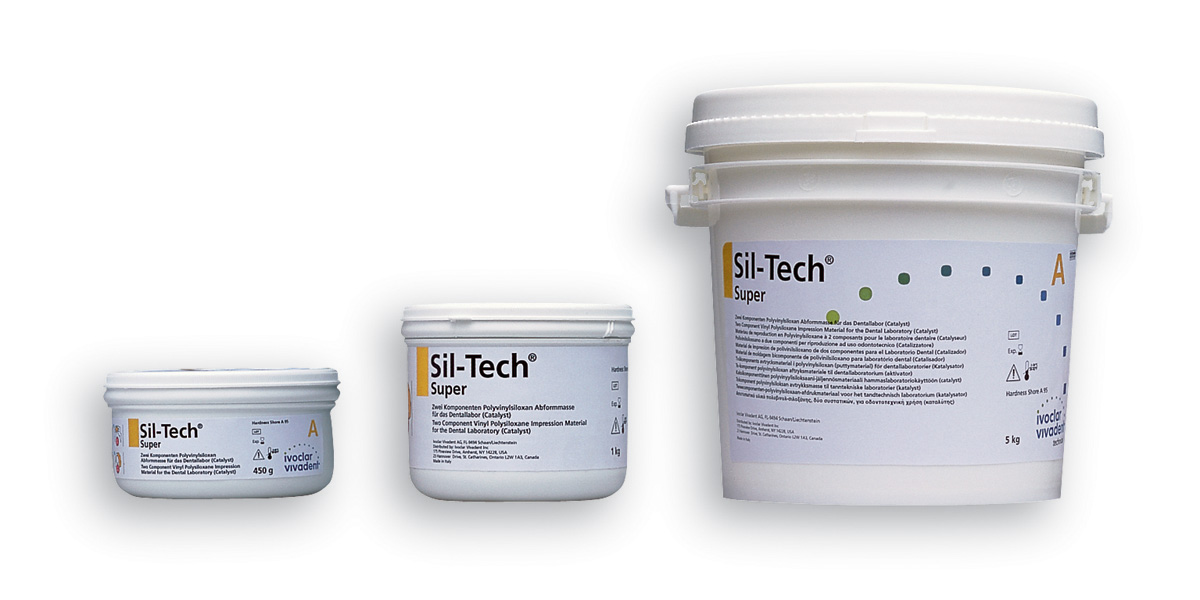 Sil-Tech Plus Putty 2.6kg with 1x40ml Gel from Central Dental