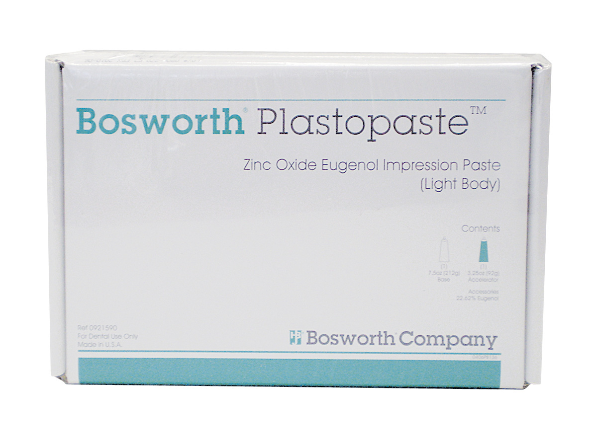 Plastopaste Zinc Oxide Eugenol Paste Kit (Light Body) from Central Dental