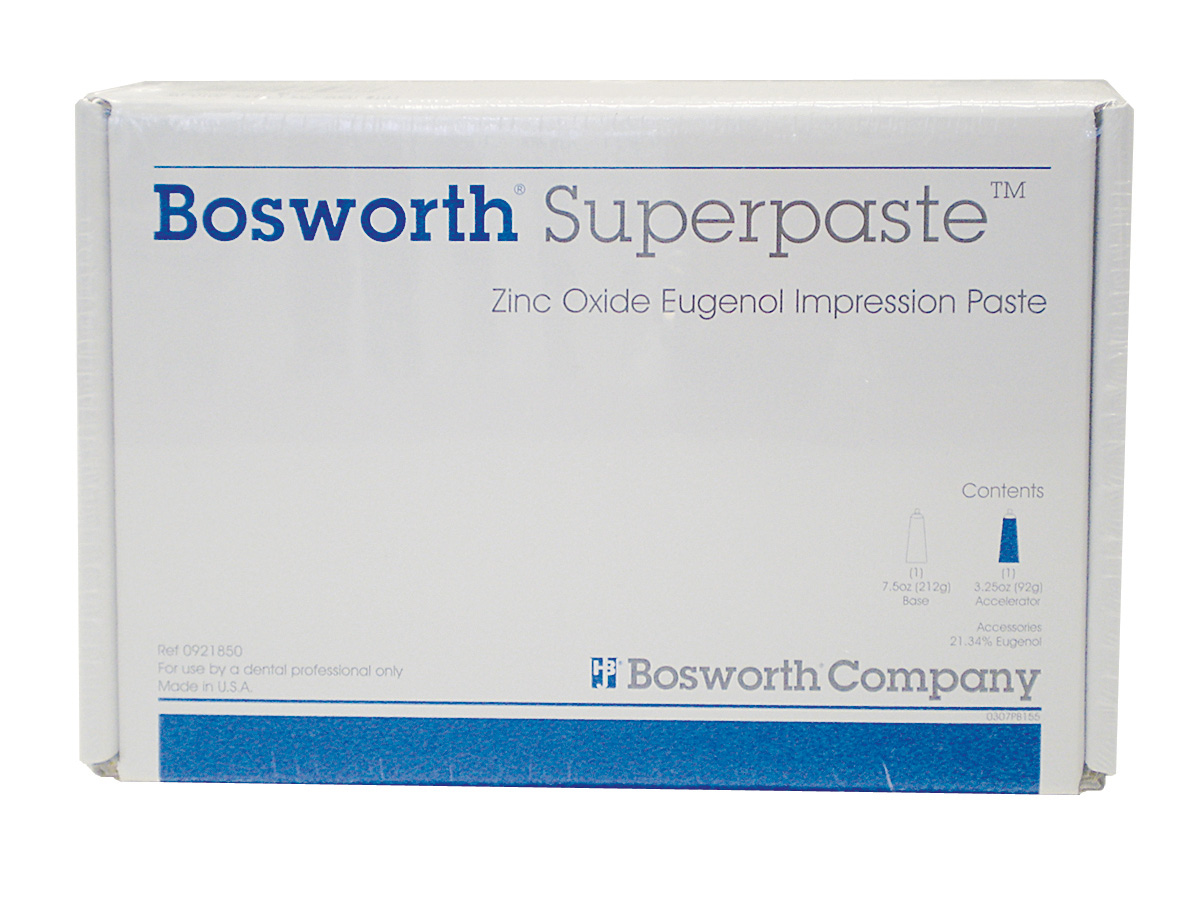 Superpaste Zinc Oxide Eugenol Paste Kit (Heavy Body) from Central Dental