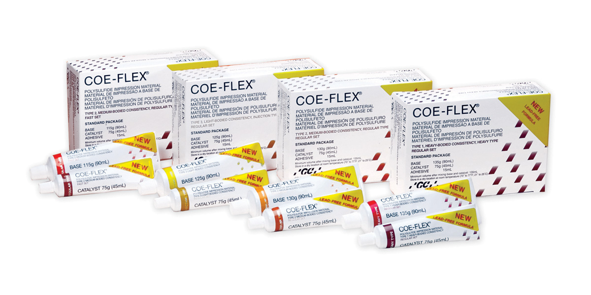 Coe Flex Regular Body Tubes + Adhesive-G.C. from Central Dental