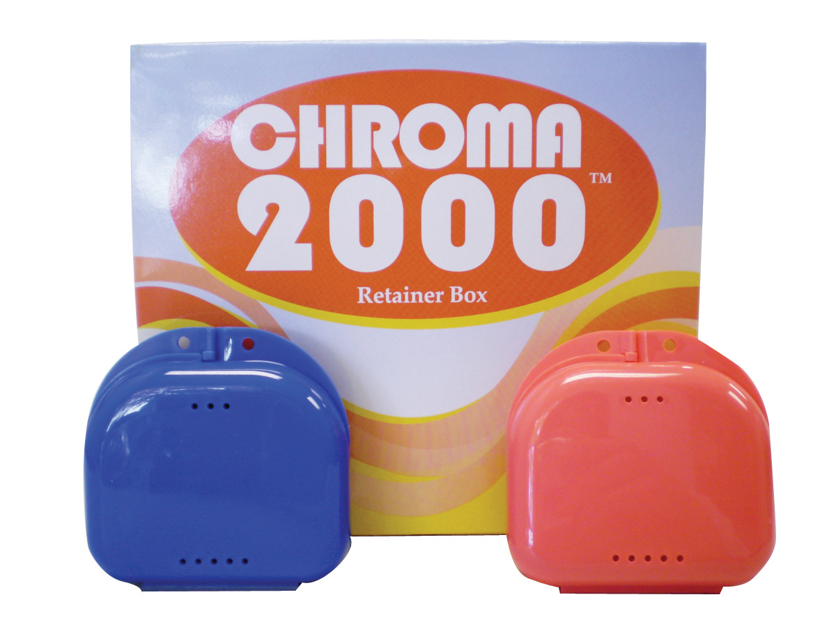 Chroma Retainer Boxes Blue (Each) from Central Dental