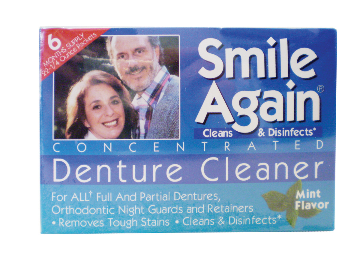 Smile Again Denture Cleaner Econo - 22 Packet Box from Central Dental